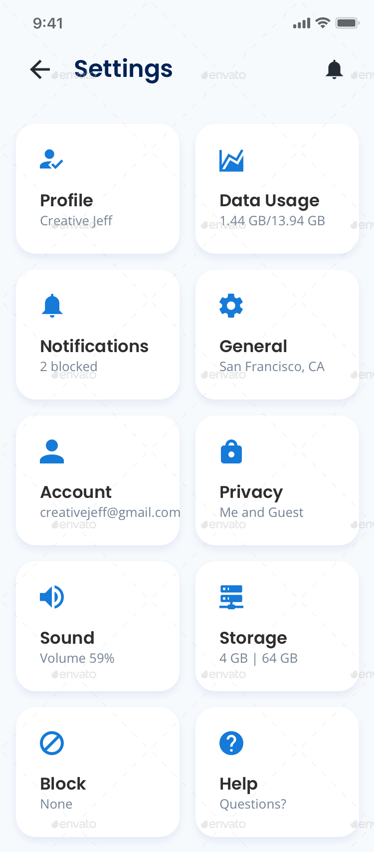 Aavi Mobile App UI Kit, Web Elements | GraphicRiver